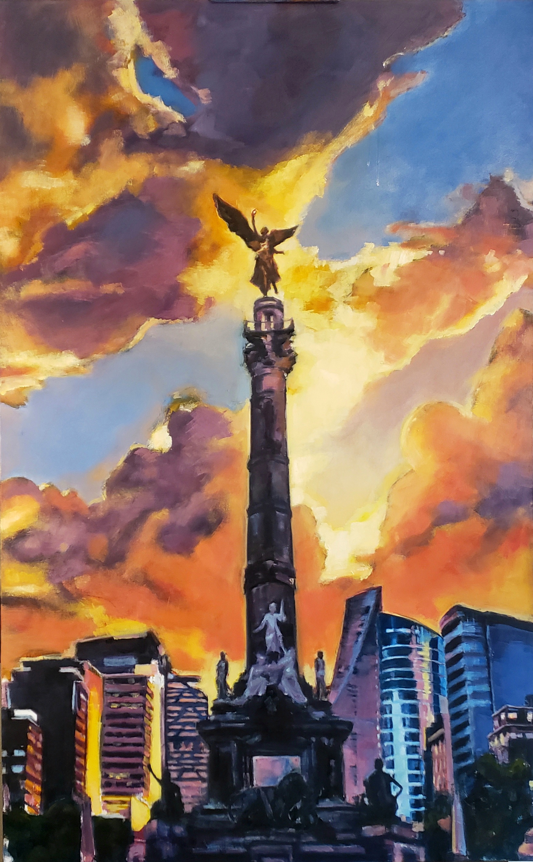 The Angel of Independence – Robert Reeves: Oil & Dust